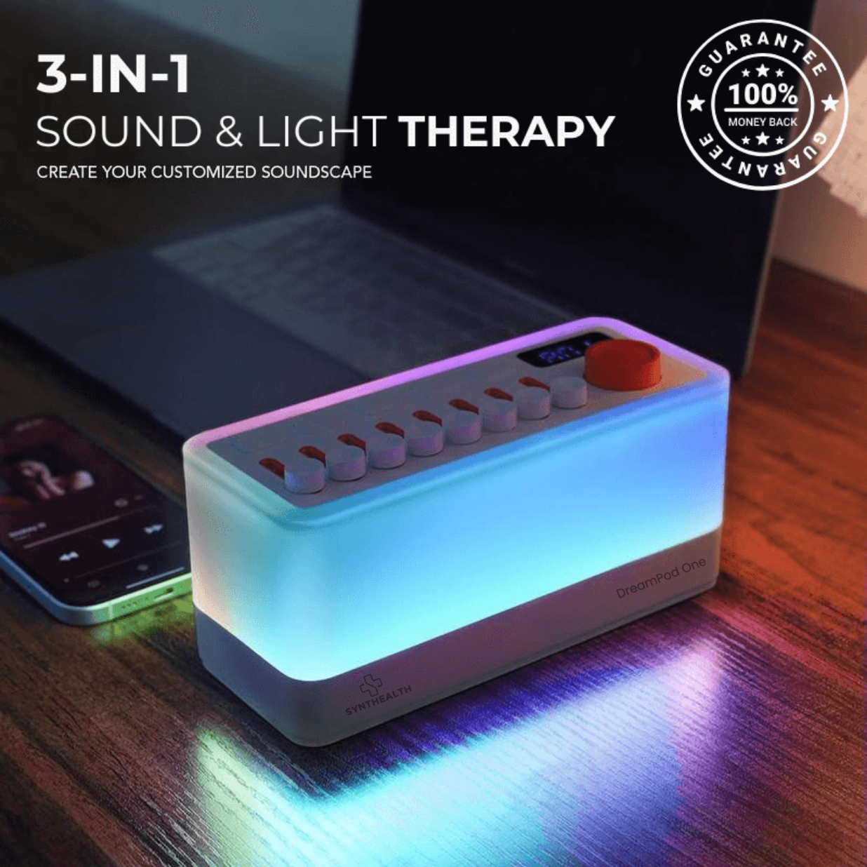 DreamPod One - Sound Machine for Sleep – SyntHealth